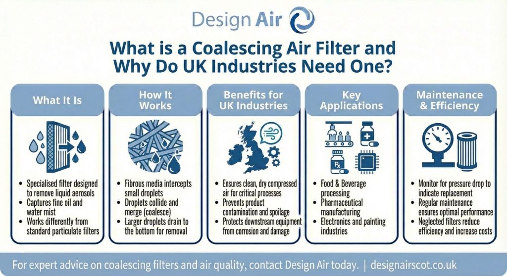 What Is a Coalescing Air Filter and Why Do UK Industries Need One ...