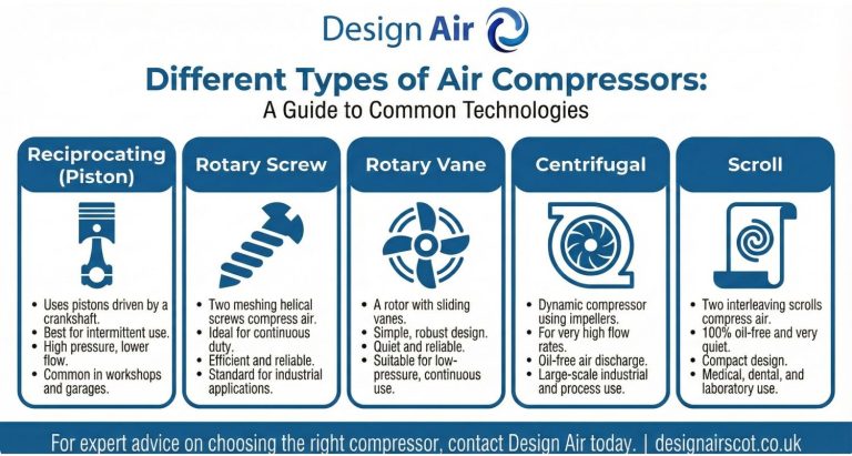 Different Types of Air Compressors - Design Air