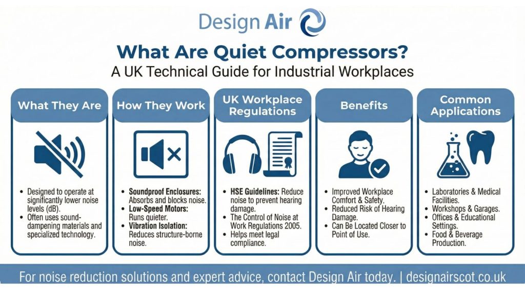 What Are Quiet Compressors? A UK Technical Guide for Industrial ...